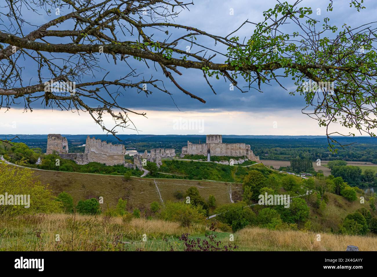 Château-Gaillard is an old fortified castle built at the end of the ...