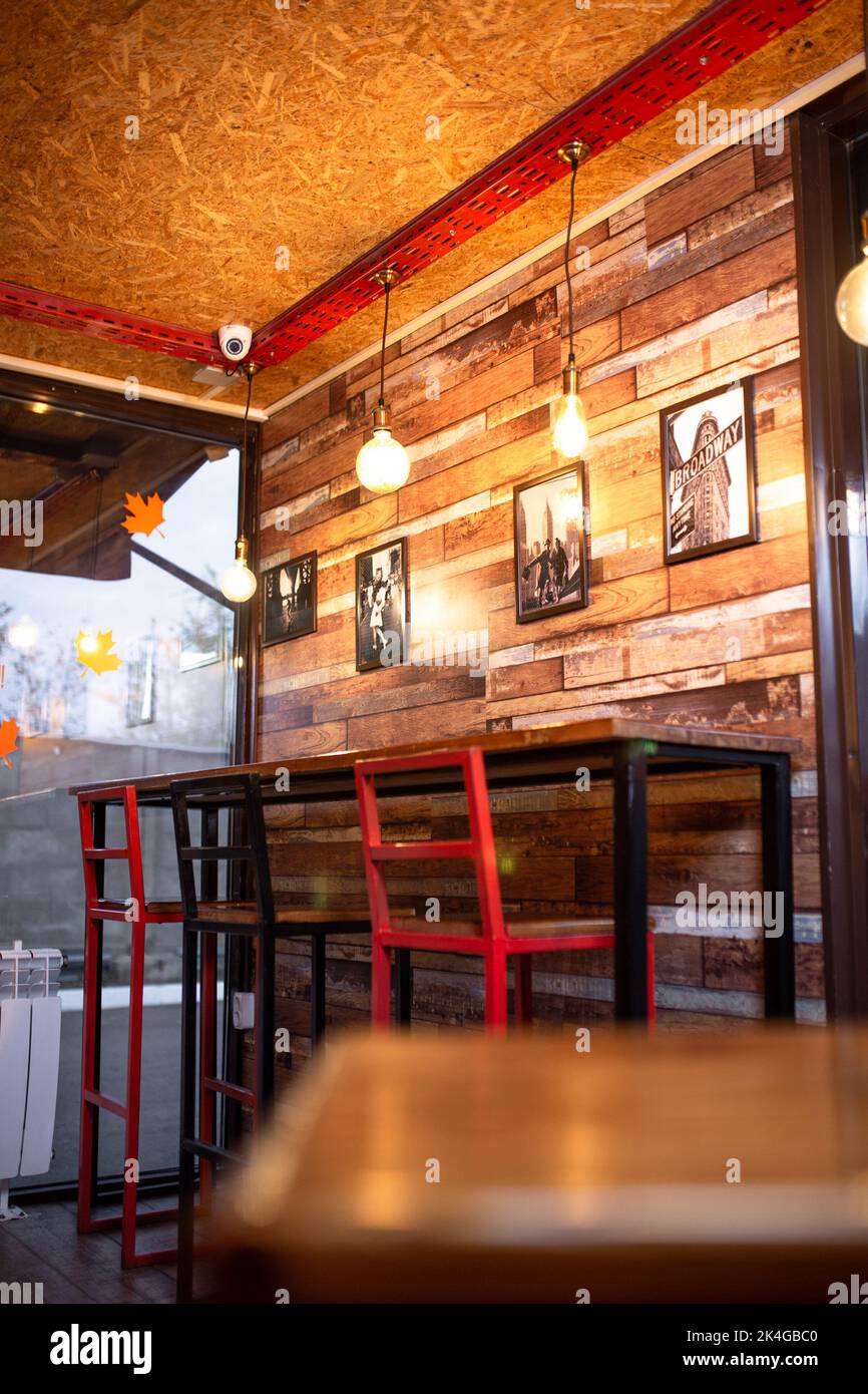 Fast food decor hi-res stock photography and images - Alamy