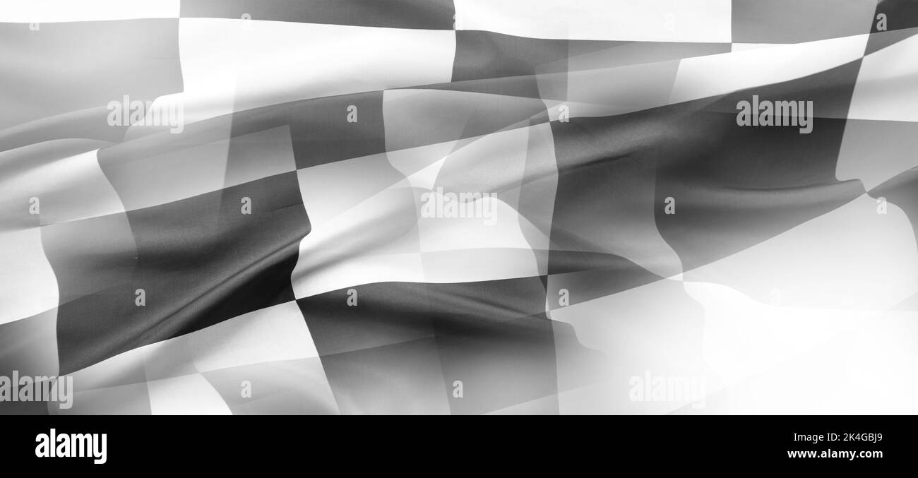Black white checkered flag texture hi-res stock photography and images ...