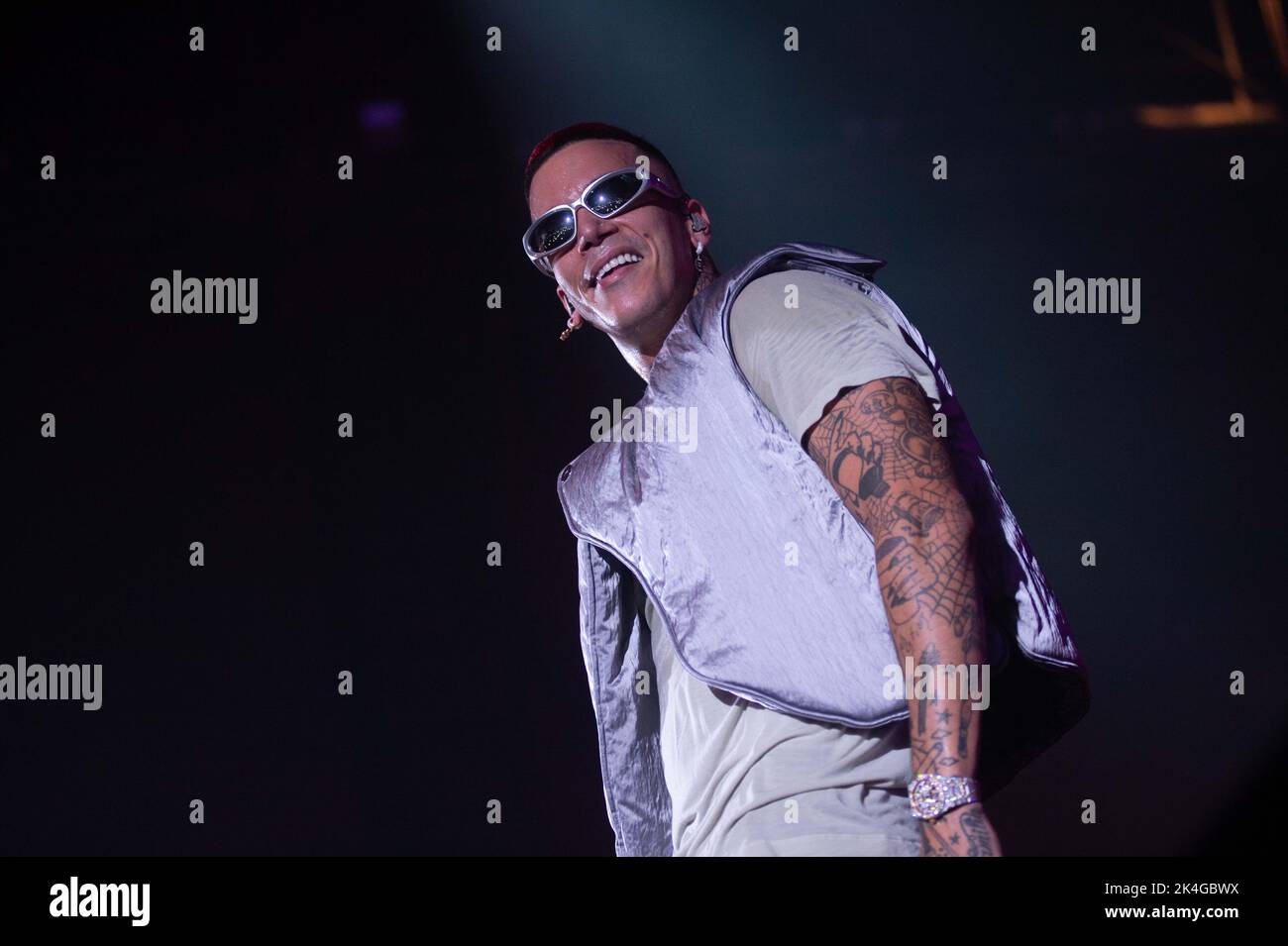 Palasele (SA), Eboli, Italy, October 01, 2022, Sfera Ebbasta during ...