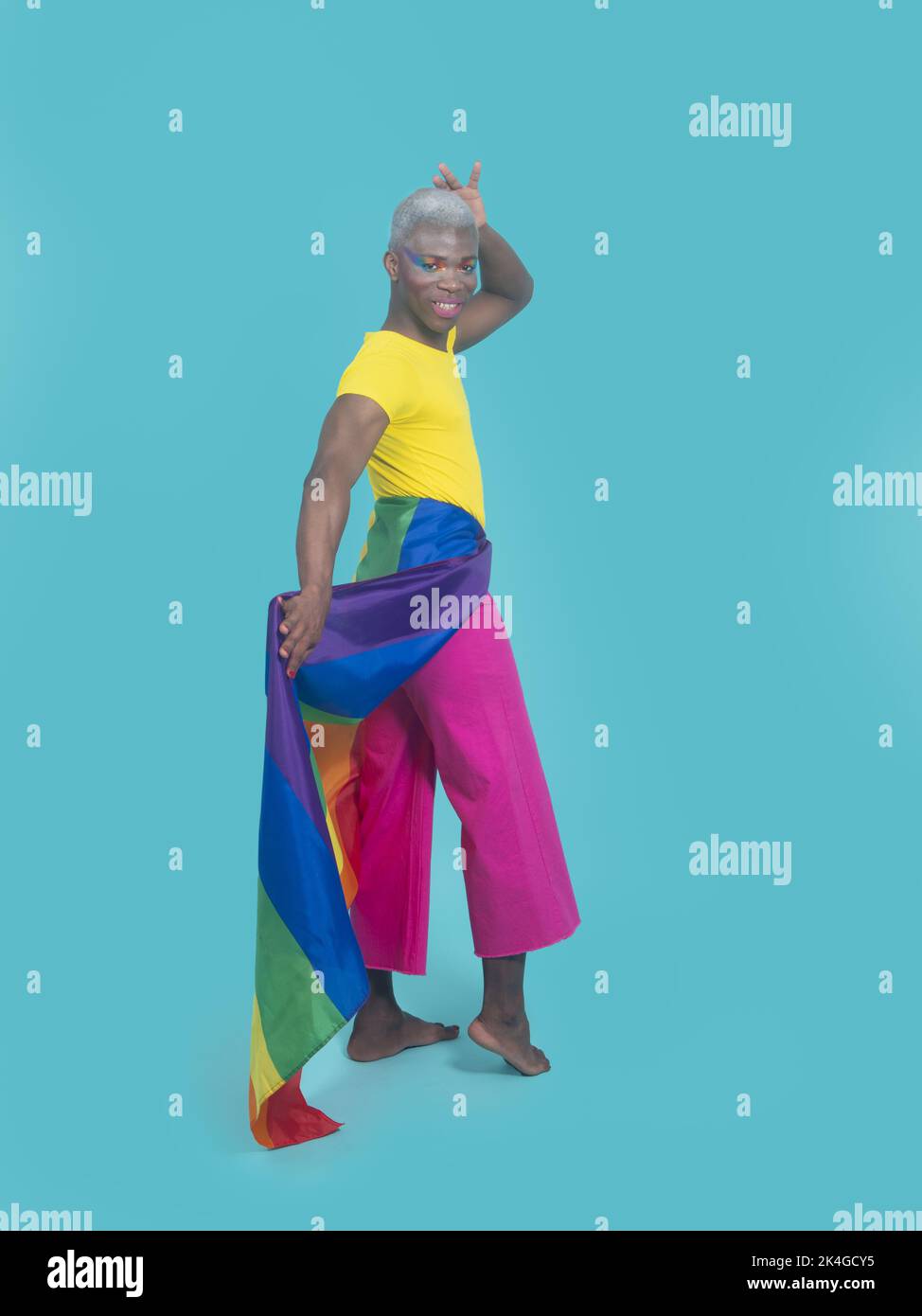 Gay man full body hi-res stock photography and images - Alamy