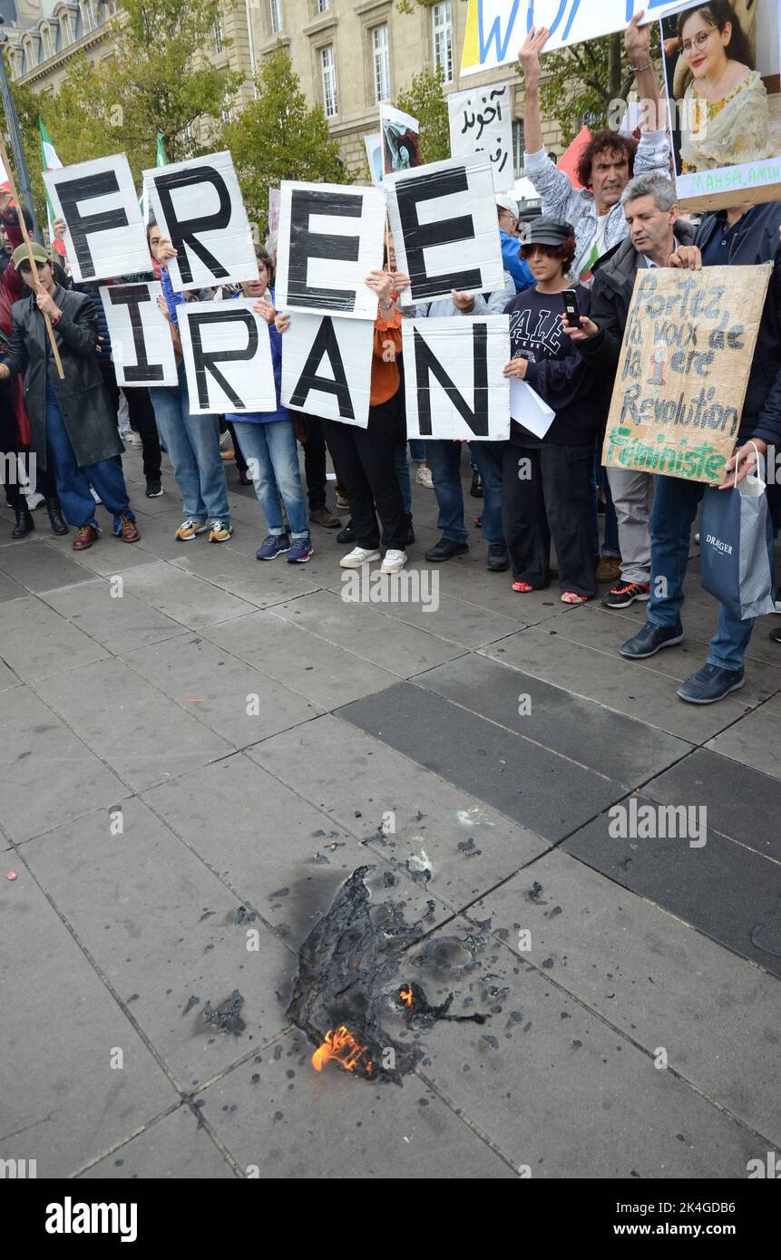 Free iran protest hi-res stock photography and images - Alamy