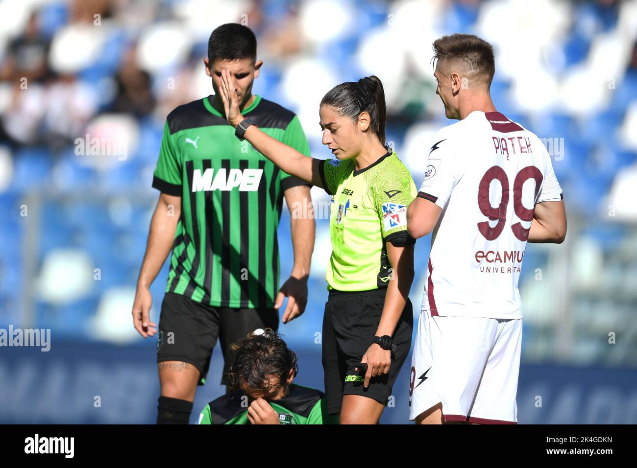 Maria Sole Ferrieri Caputi (Referee)Gian Marco Ferrari (Sassuolo ...