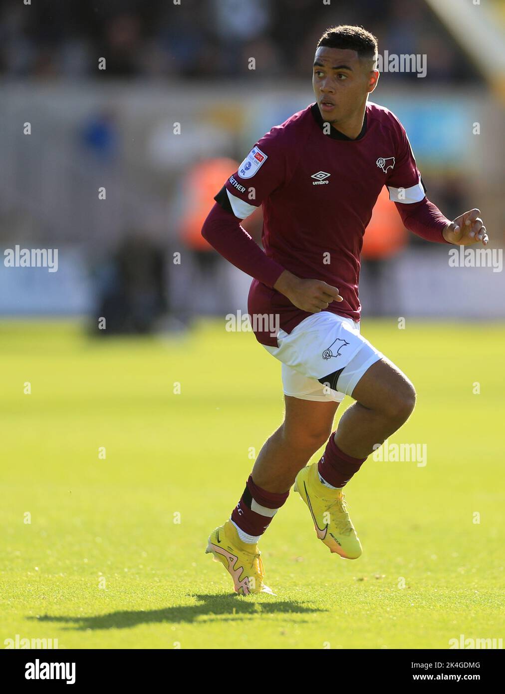 Derby County’s Lewis Dobbin in action during the Sky Bet League One ...