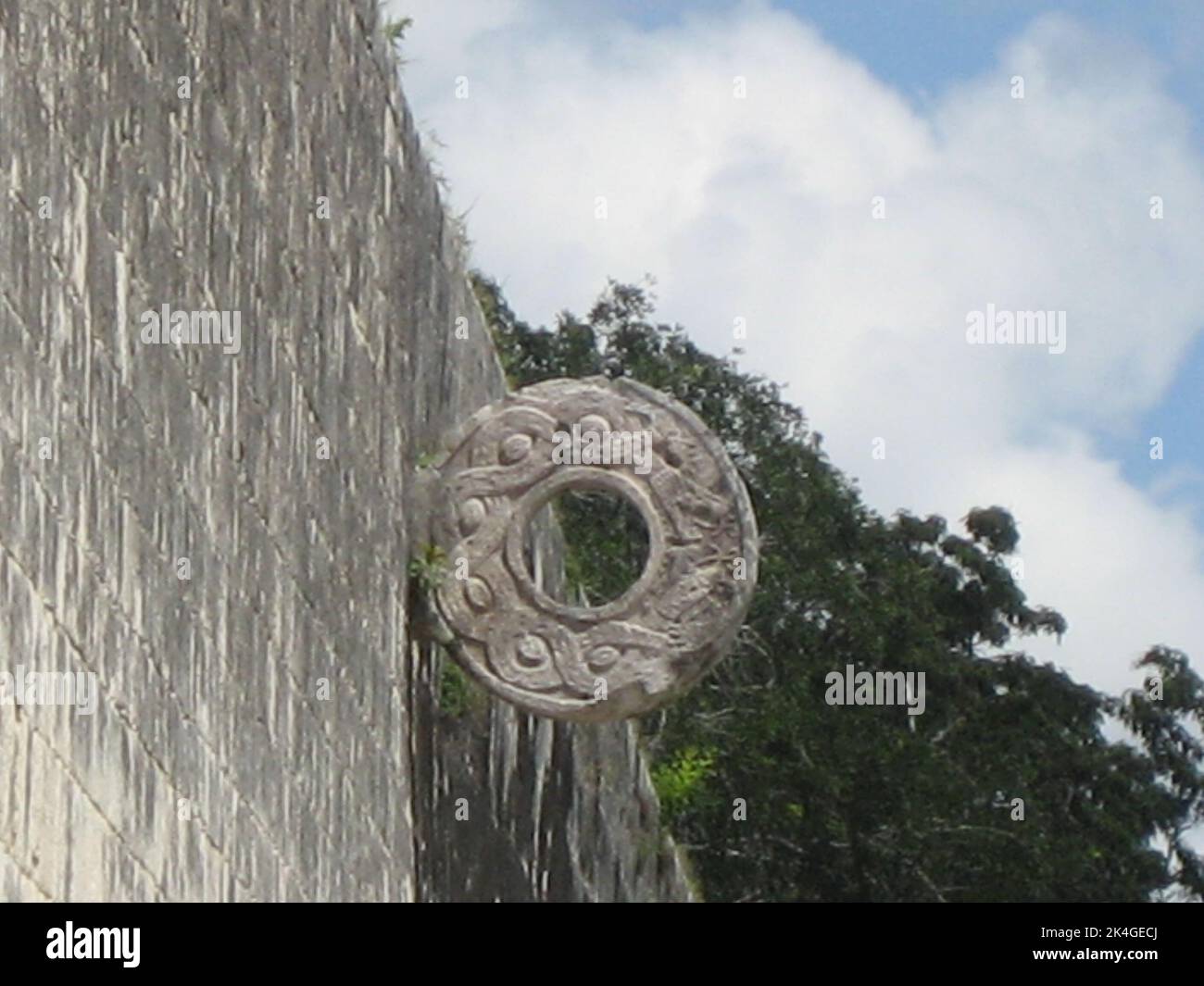 The Chichen Itza, a large pre-Columbian city built by the Maya people ...