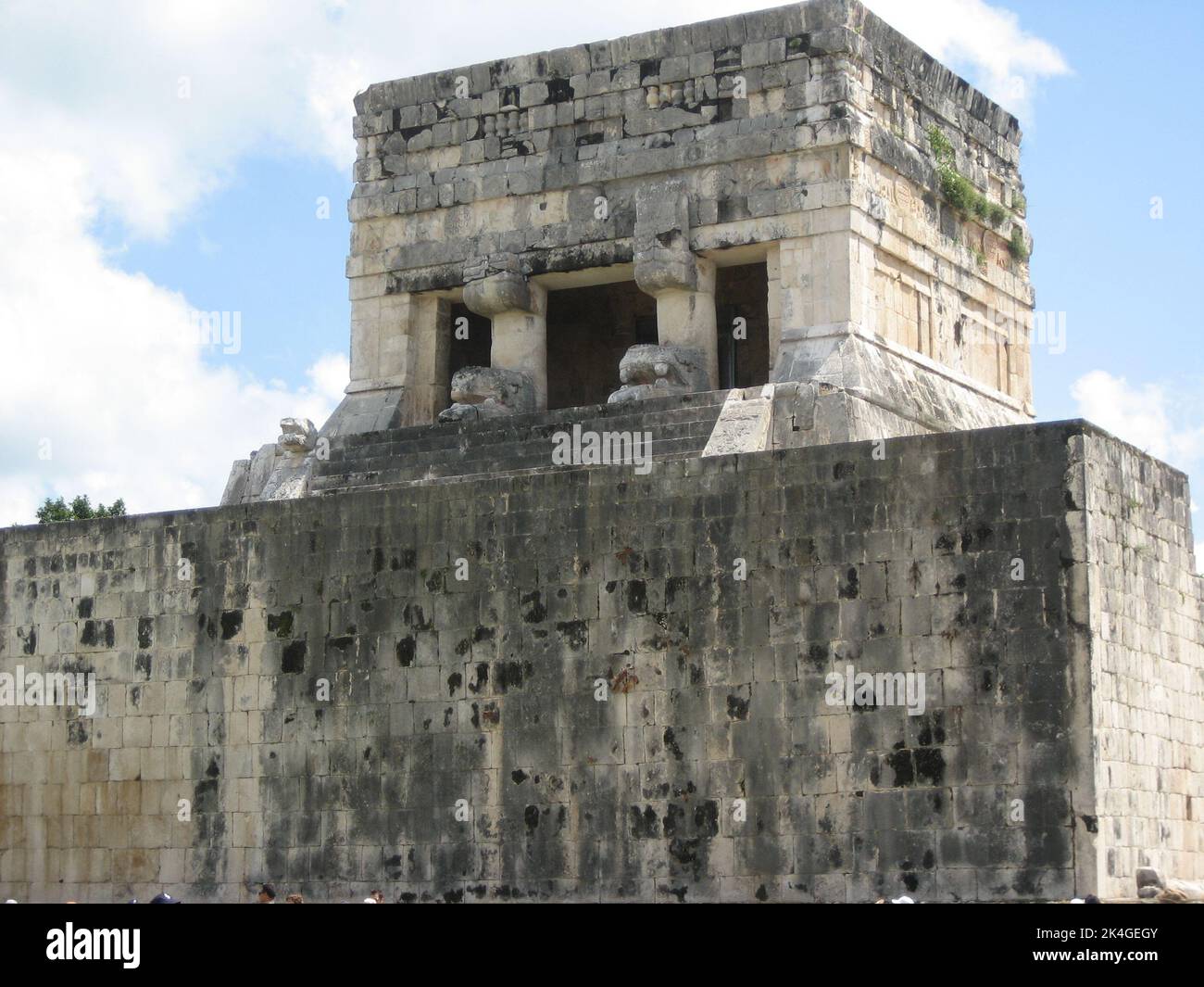 The Chichen Itza, a large pre-Columbian city built by the Maya people ...