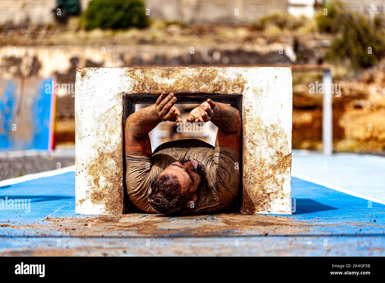 OCR competion - obstacle course racing Stock Photo - Alamy