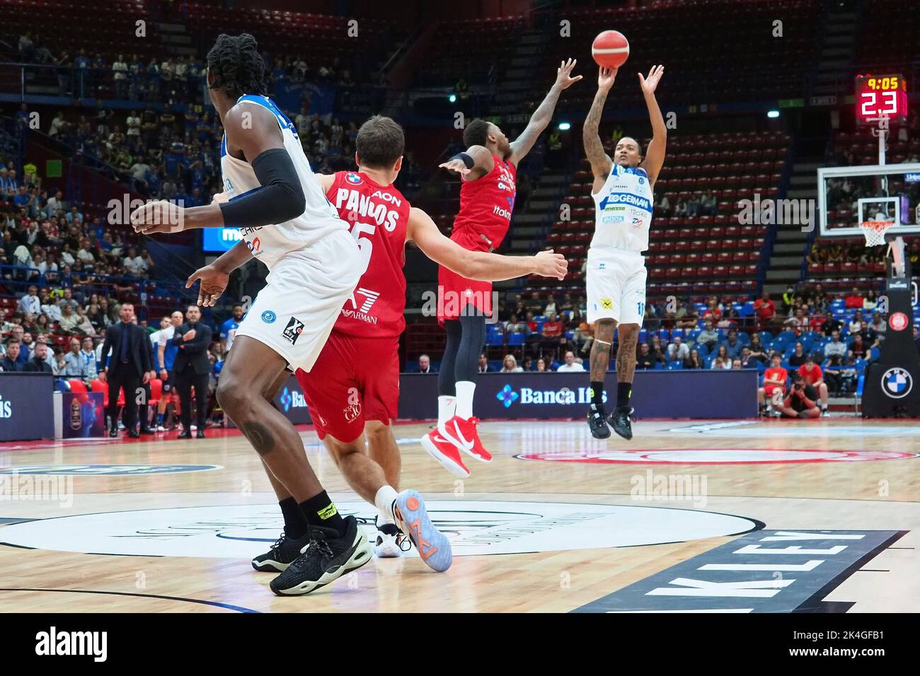 OLYMPUS DIGITAL CAMERA during the Italian Basketball A Serie ...