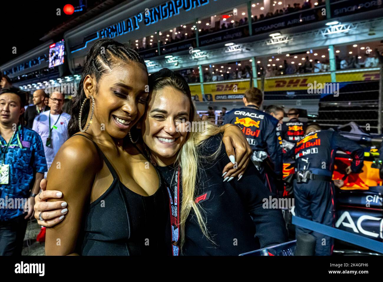 Marina Bay, Singapore, 02nd Oct 2022, J. Rey Soul attending race day ...