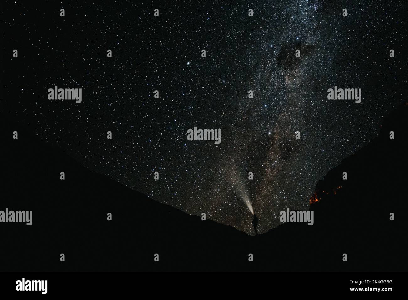 Night view beautiful starry sky hi-res stock photography and images - Alamy