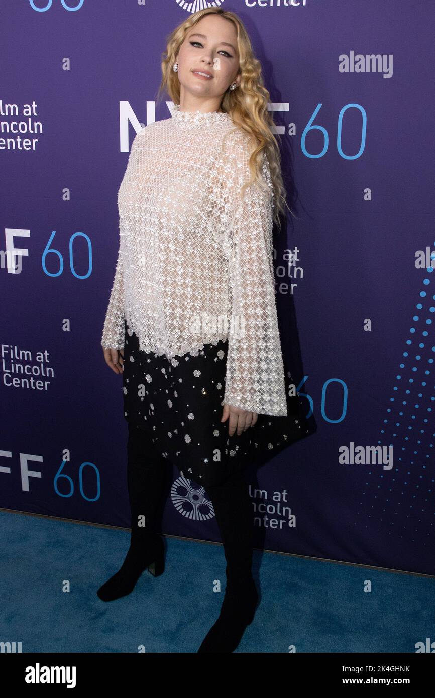 New York, NY, USA. 1st Oct, 2022. Haley Bennett at arrivals for The ...