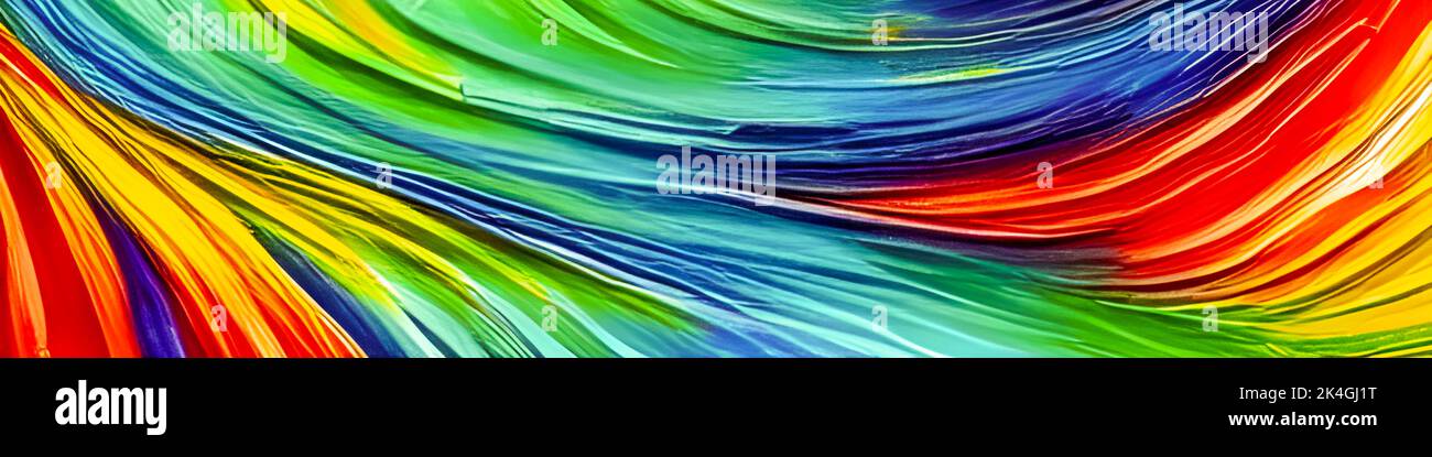 Abstract colourfull random colors painting expressionist style Stock ...