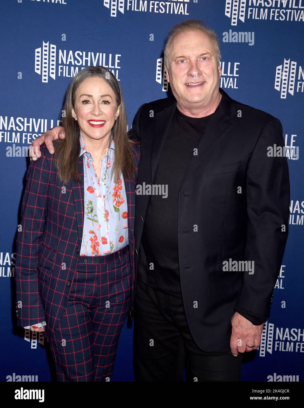 Nashville, USA. 02nd Oct, 2022. David B. Hunt and Patricia Heaton ...