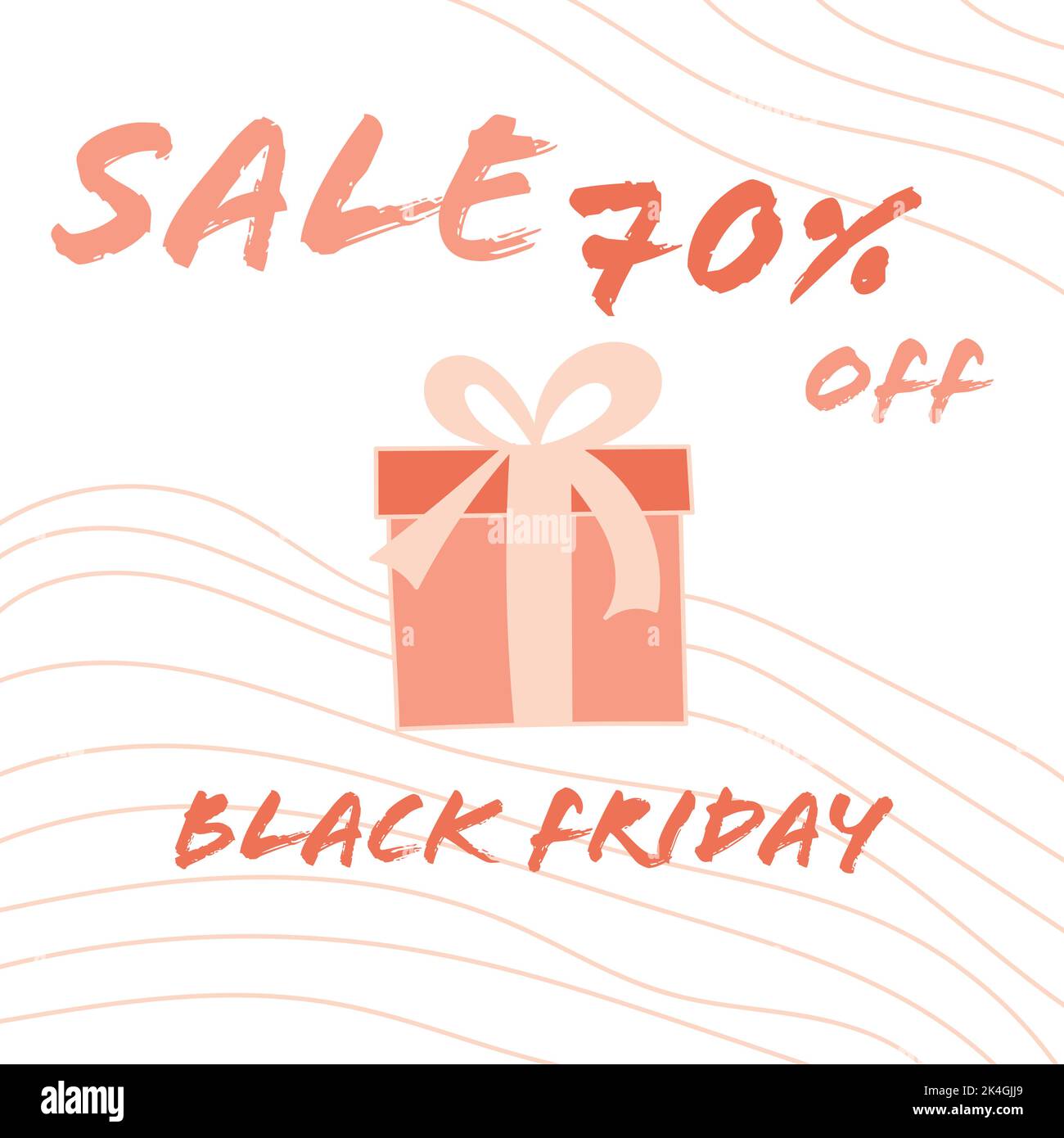 sale on a black friday, vector illustration Stock Vector Image & Art ...