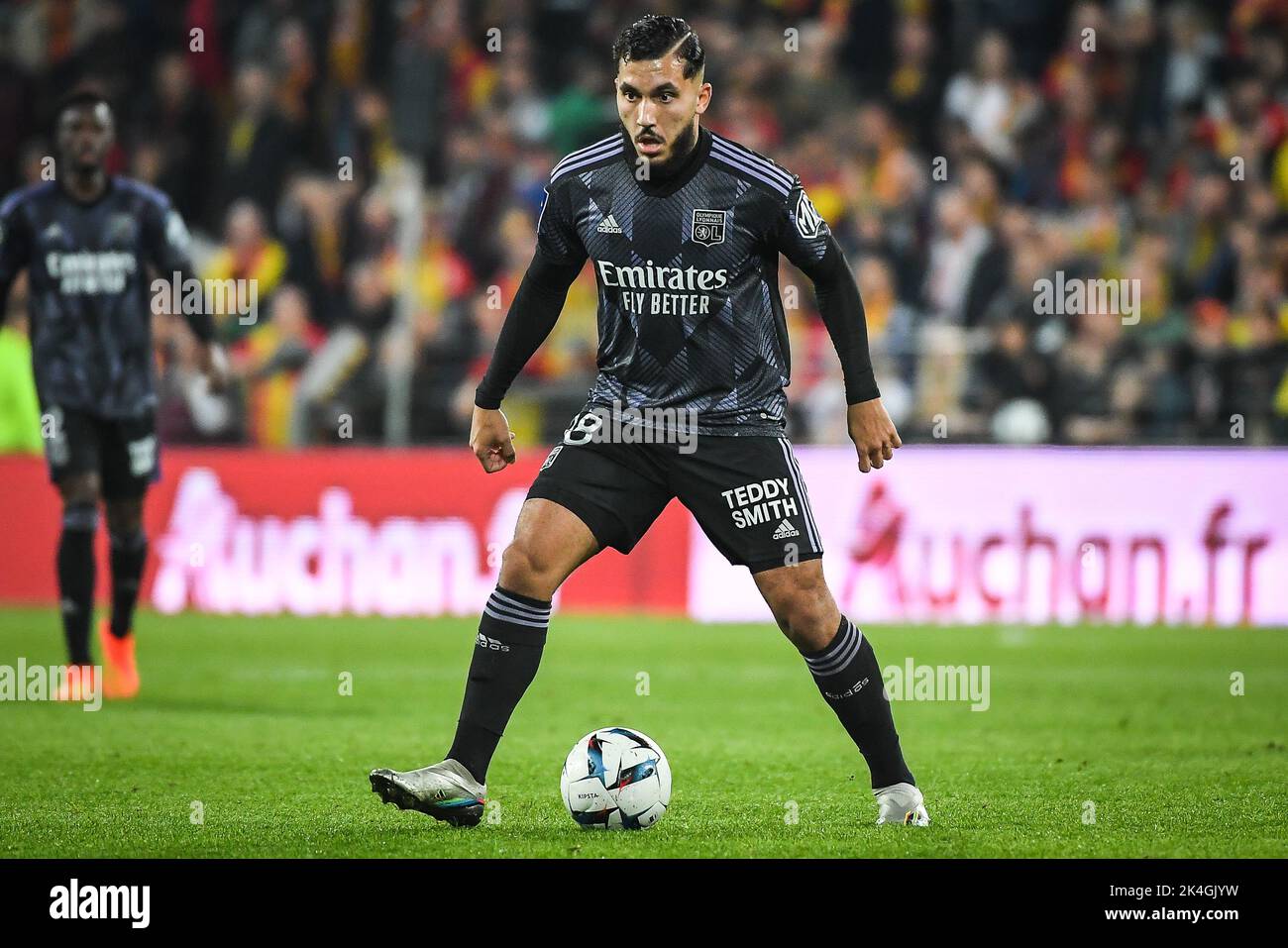 Rayan CHERKI of Lyon during the French championship Ligue 1 football ...