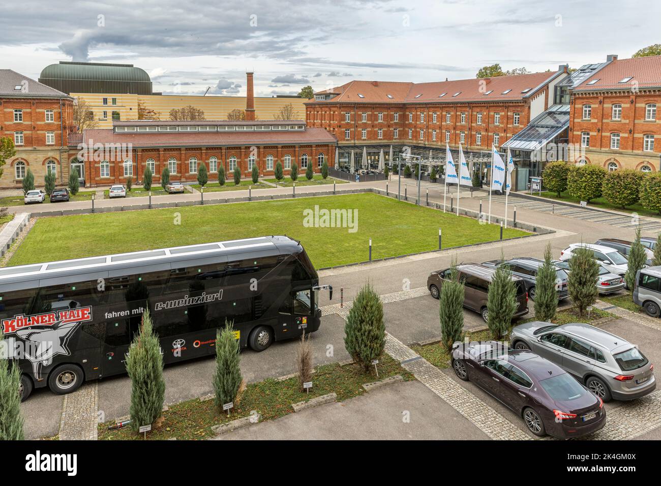 Historical German barrack building turned into a hotel Stock Photo - Alamy