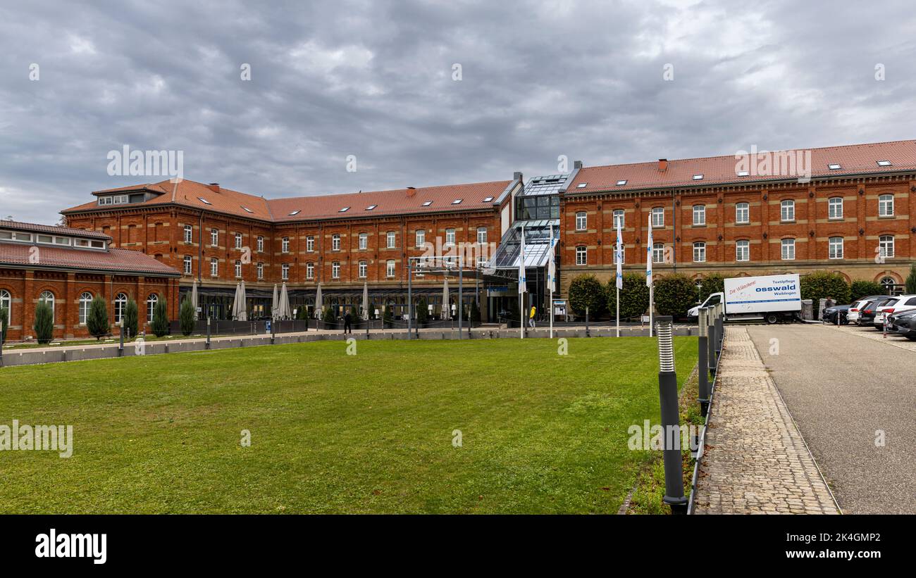 Historical German barrack building turned into a hotel Stock Photo - Alamy