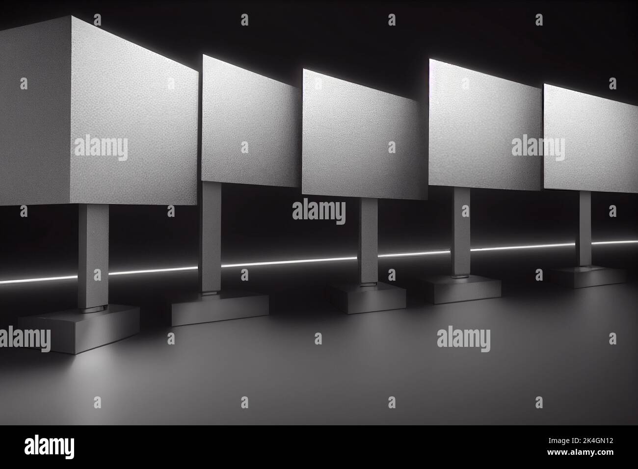 Reworked modern architecture photo featuring spacious empty area for ...