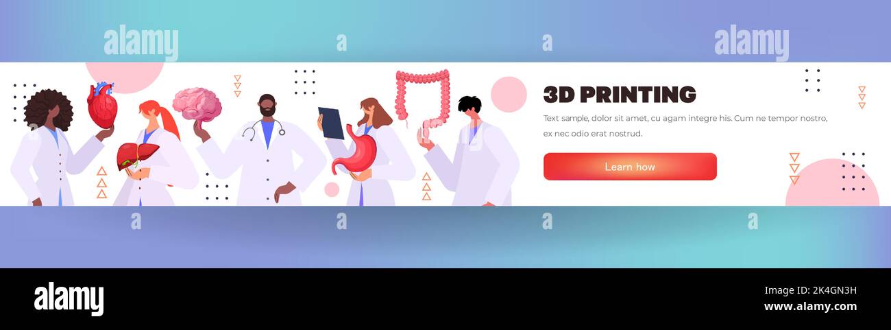 Bioprinting of organs Stock Vector Images - Alamy