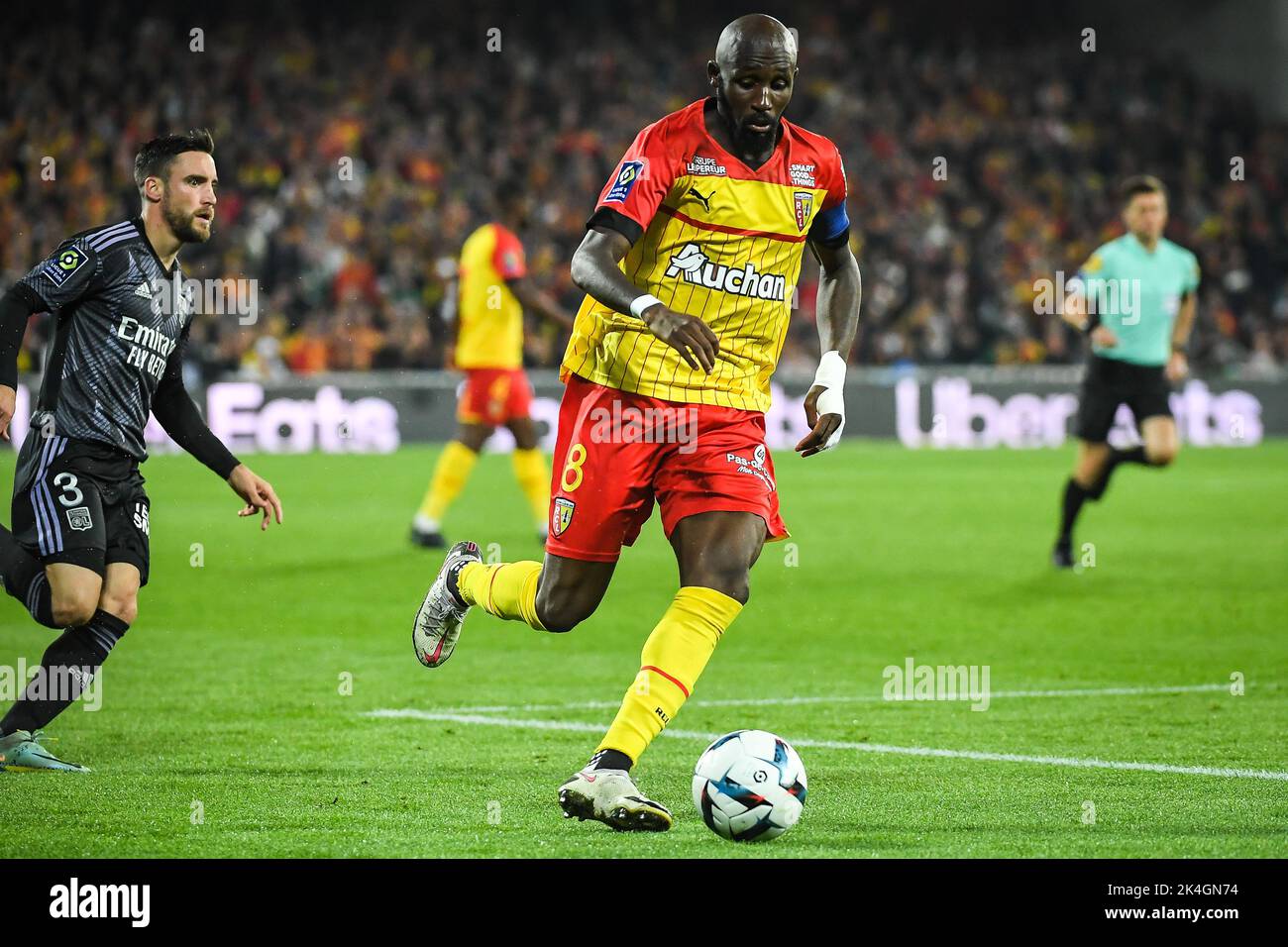Seko FOFANA of Lens during the French championship Ligue 1 football match between RC Lens and ...