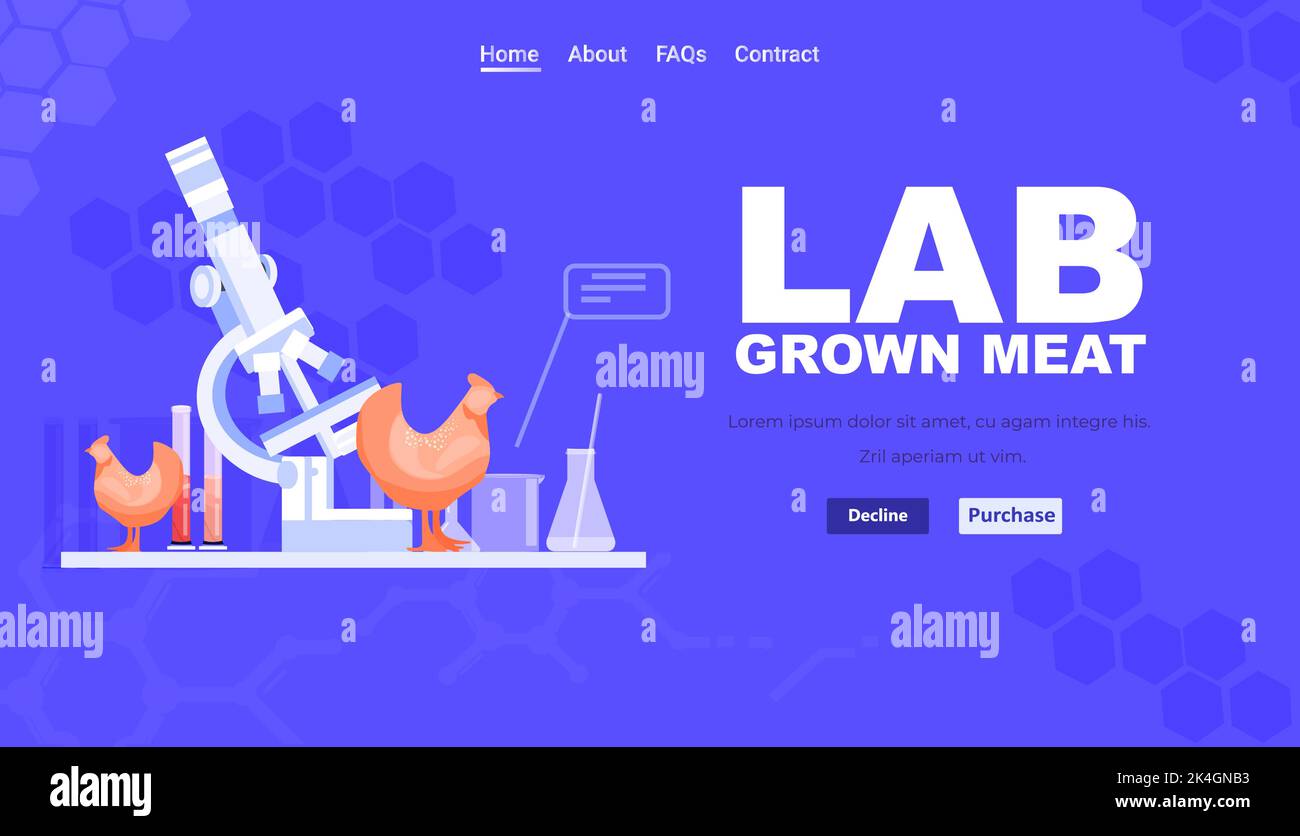 cultured red raw meat made from animal cells artificial lab grown meat ...