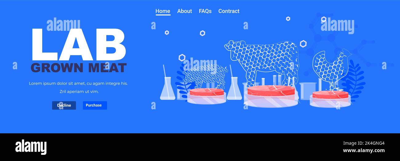 cultured red raw meat made from different animal cells artificial lab ...