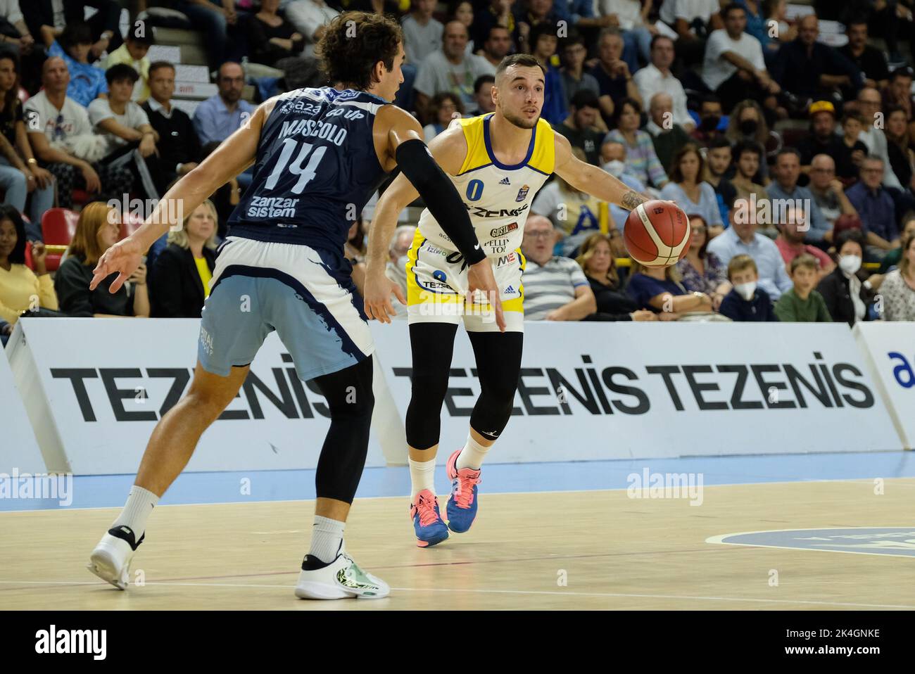 Pala AGSM-AIM, Verona, Italy, October 02, 2022, Alessandro Cappelletti ...