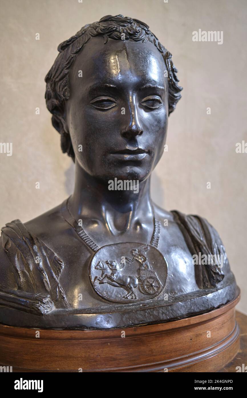 Neo Platonist Bust of Youth attributed to Donatello Bargello Museum ...