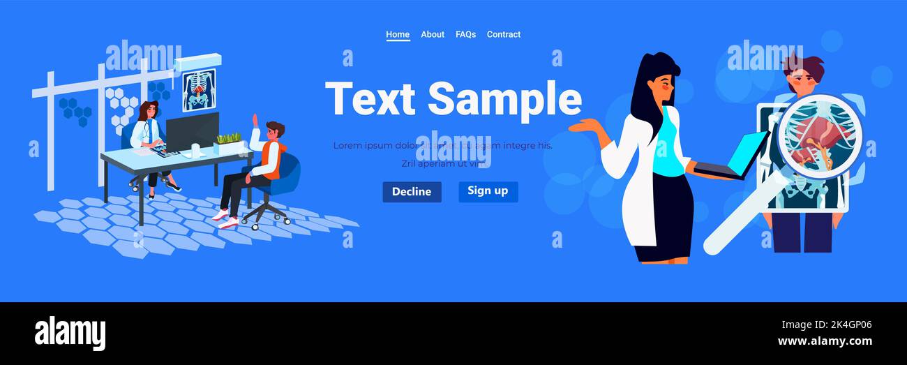 doctor examining liver internal organ X-ray scan of patient on computer ...