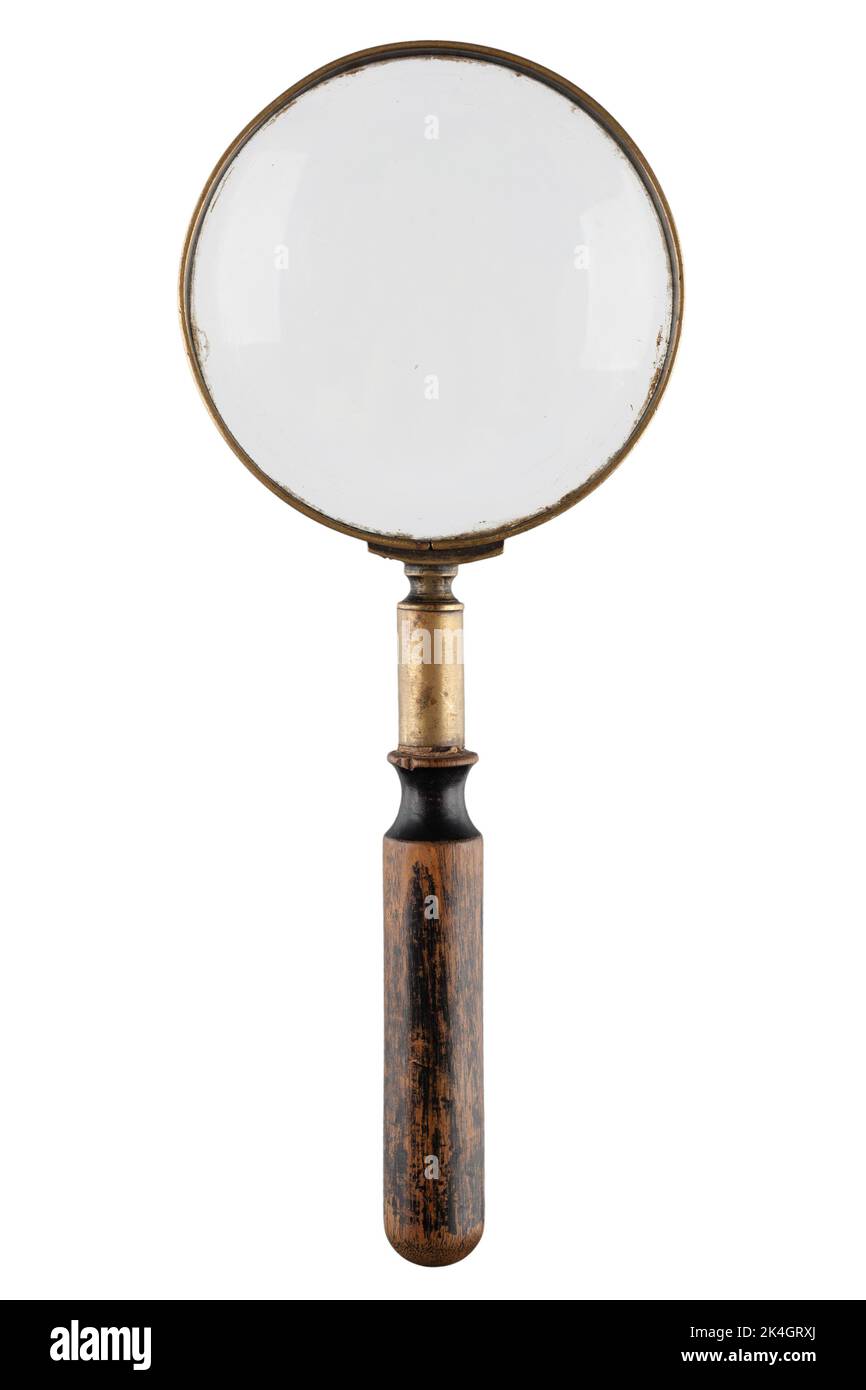 Magnifying glass medieval Cut Out Stock Images & Pictures - Alamy