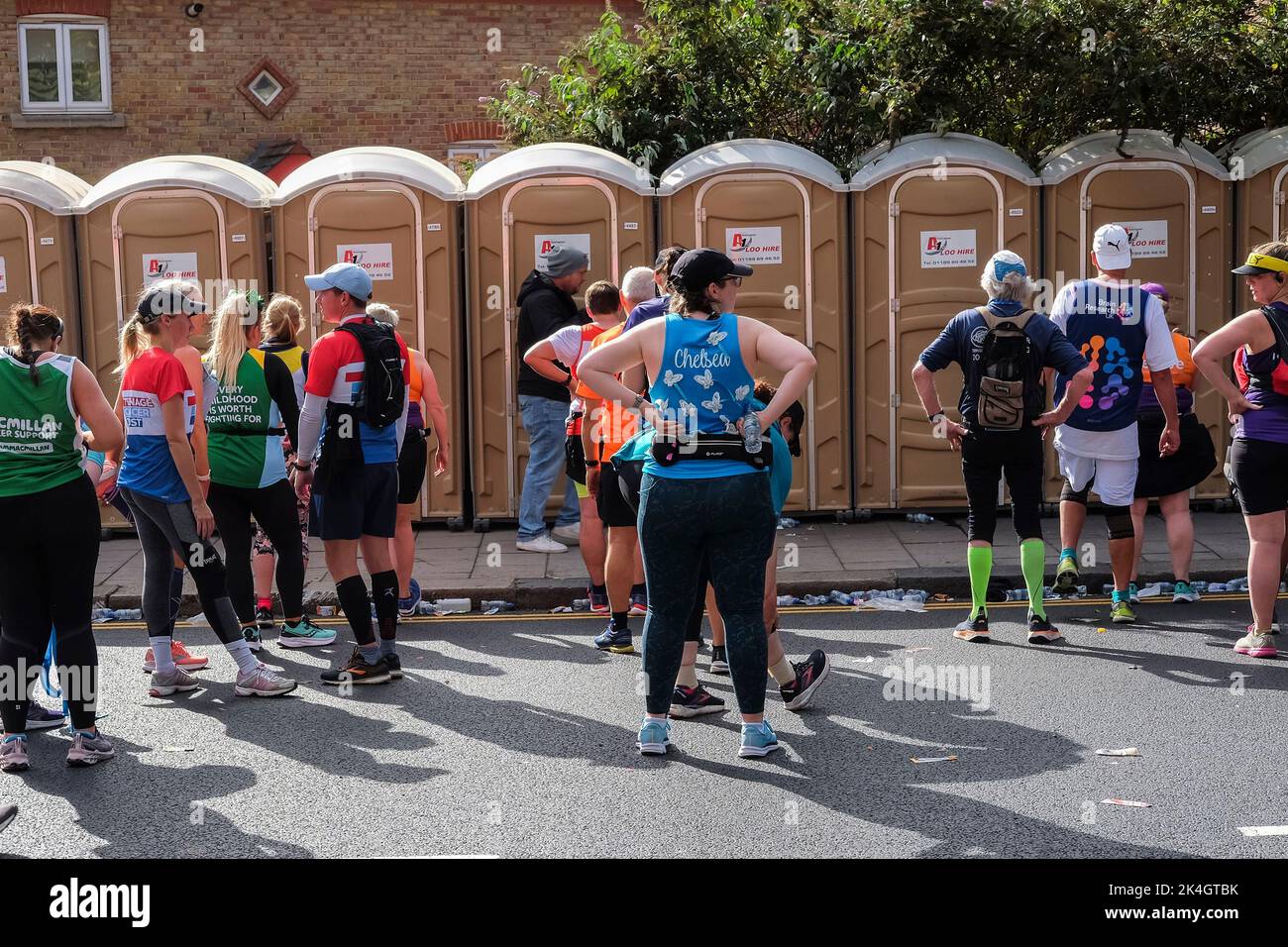 Toilet loo queue hi-res stock photography and images - Alamy