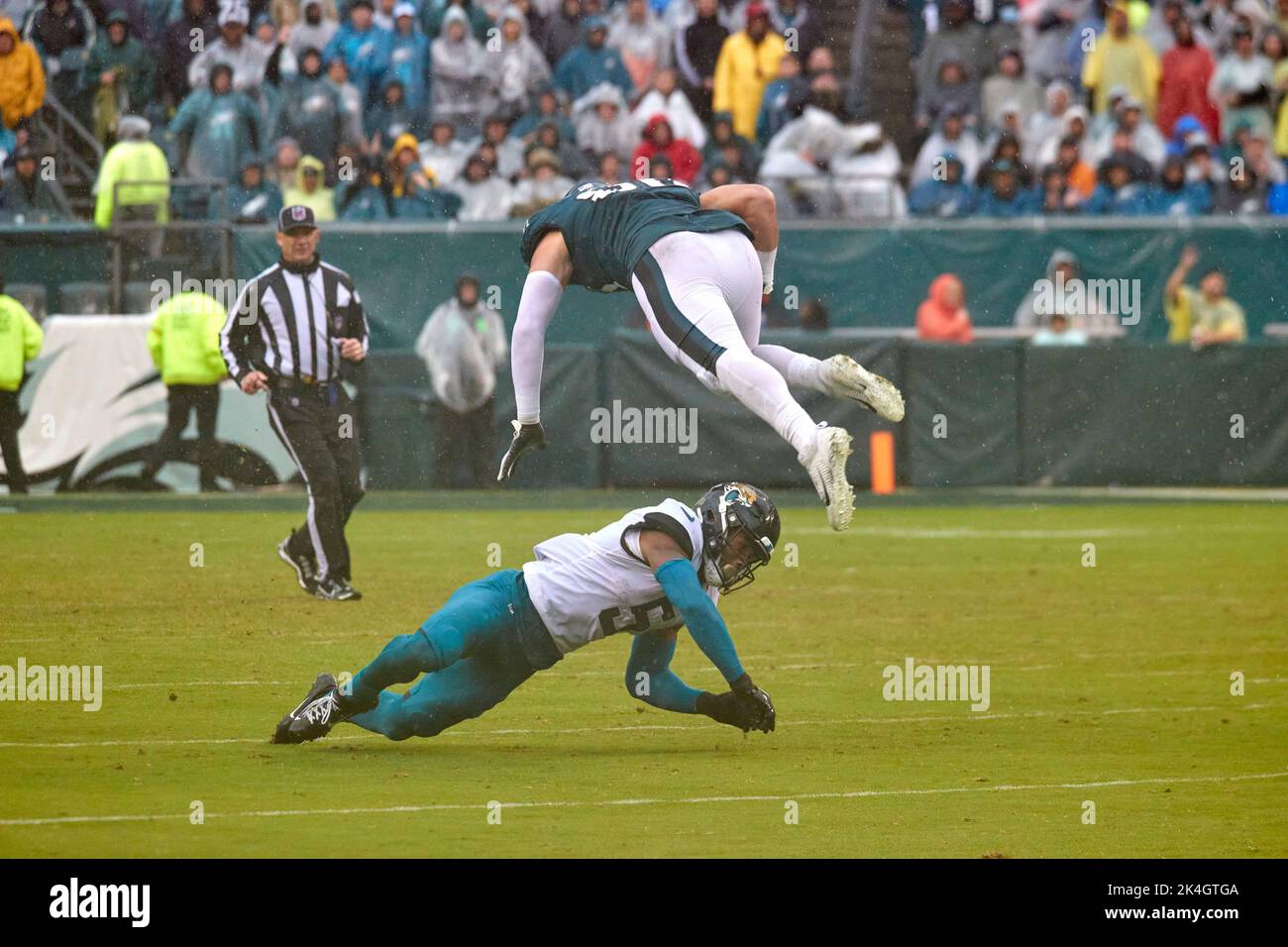 Philadelphia, Pennsylvania, USA. 2nd Oct, 2022. Philadelphia Eagles ...