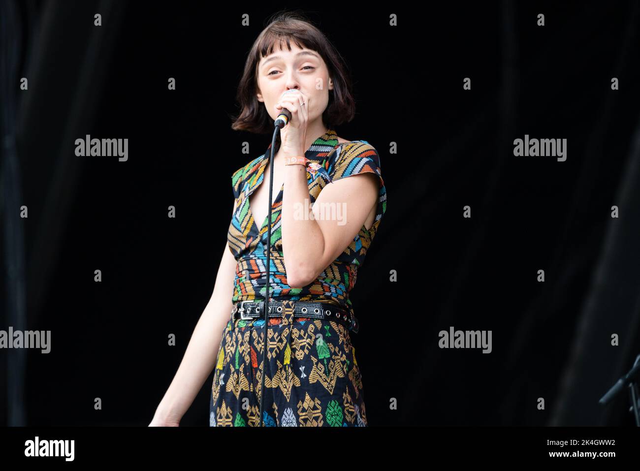 Welsh-Australian singer Stella Donnelly plays the Mountain Stage at ...