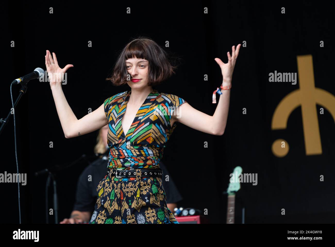 Welsh-Australian singer Stella Donnelly plays the Mountain Stage at ...
