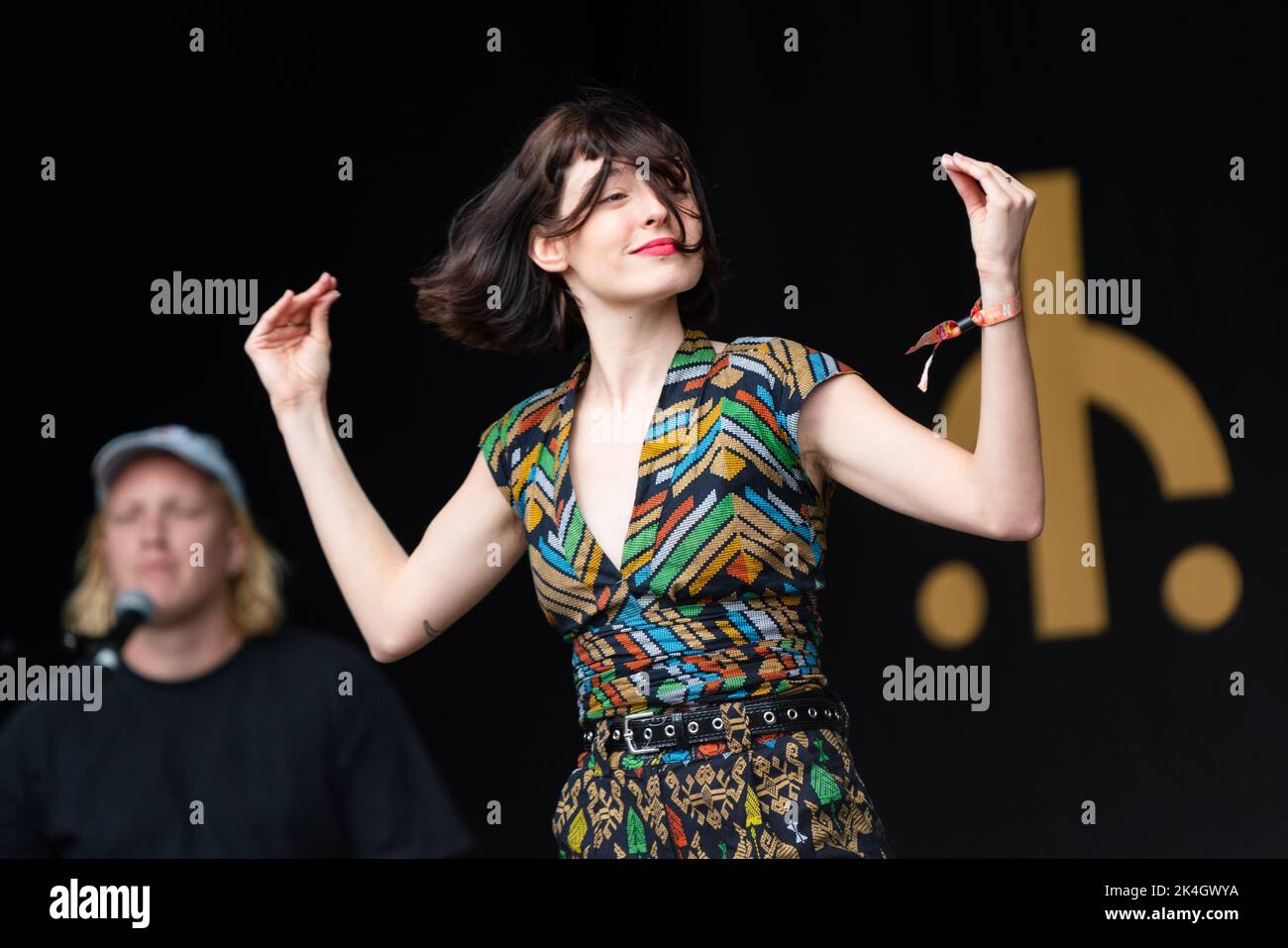 Welsh-Australian singer Stella Donnelly plays the Mountain Stage at ...