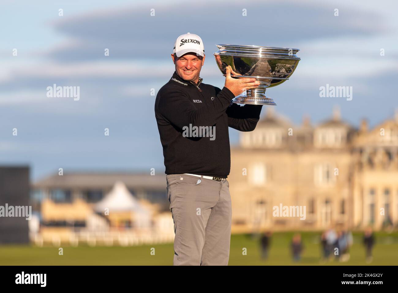 St Andrews, Scotland 2nd October 2022. The Alfred Dunhill Champion 2022 ...