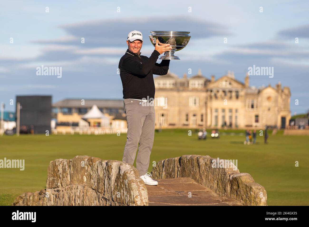 St Andrews, Scotland 2nd October 2022. The Alfred Dunhill Champion 2022 ...