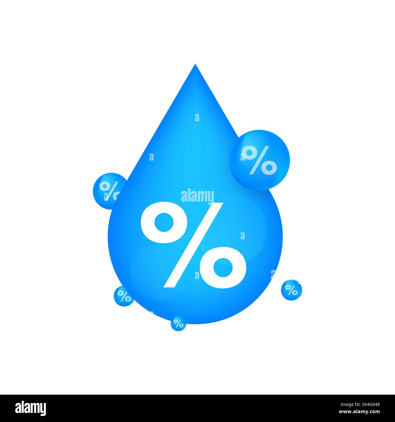Humidity Weather Sensor Water Level Rate Vector Stock Illustration Stock Vector Image And Art
