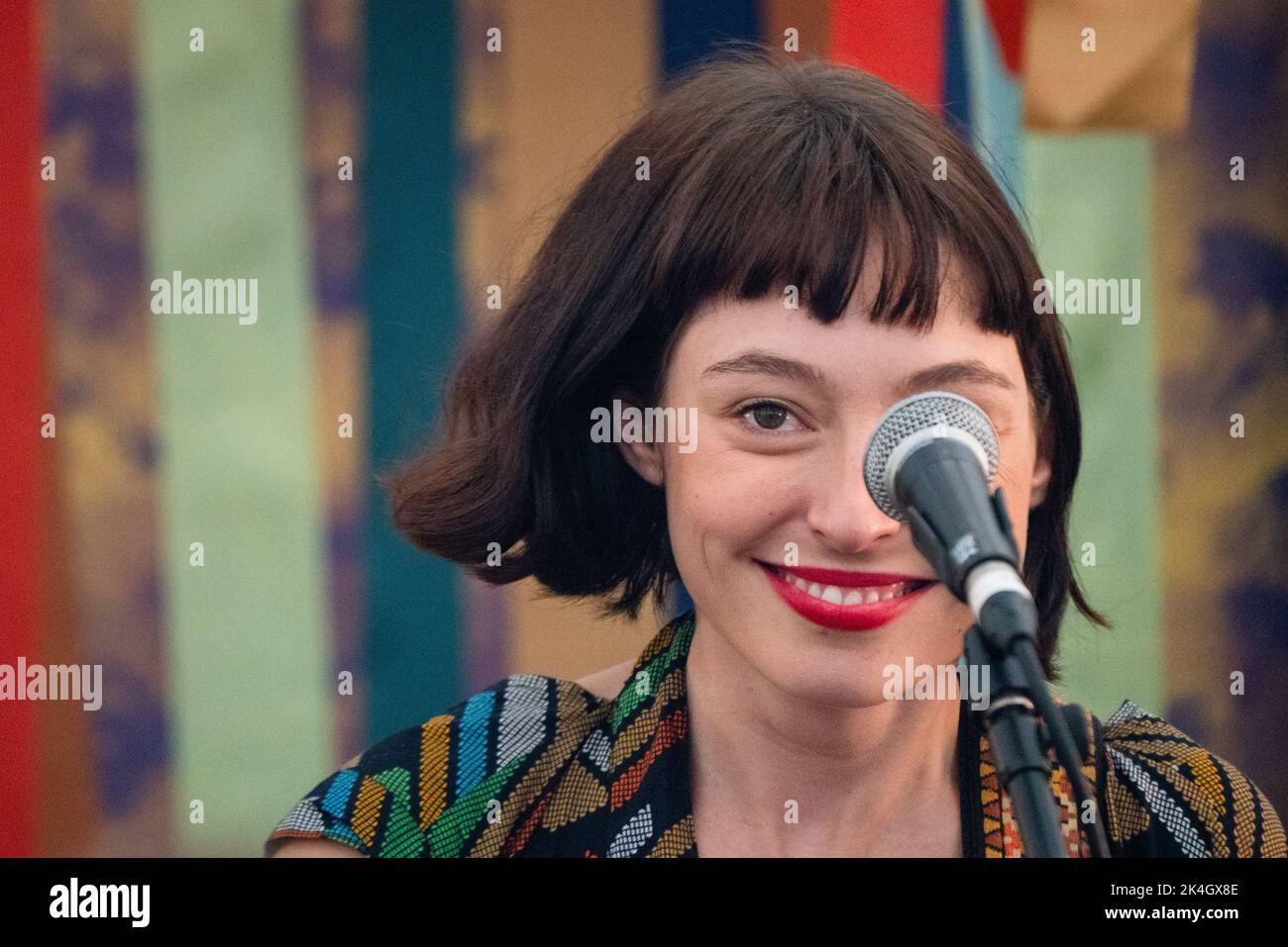 Welsh-Australian singer Stella Donnelly plays the Rough Trade Tent at ...