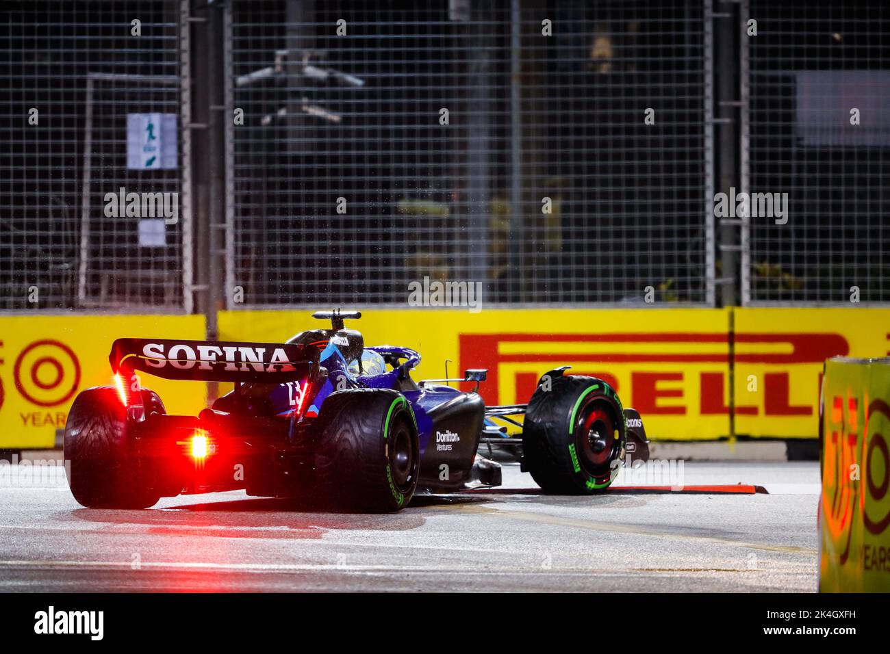 Singapore. 02nd Oct, 2022. 23 ALBON Alexander (tha), Williams Racing ...