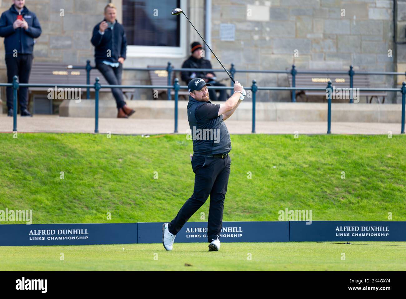 St Andrews, Scotland 1st October 2022. Shane Lowry during the third ...
