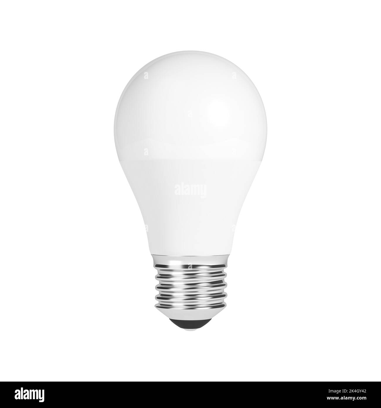 LED light bulb isolated on white background. 3d illustration Stock ...