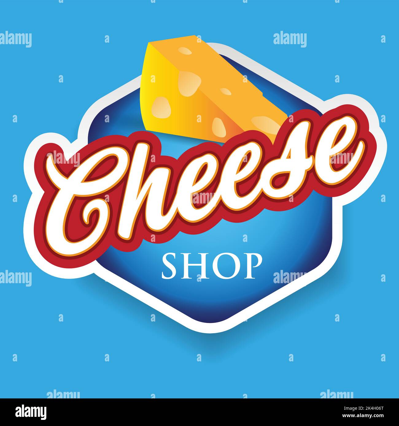 Cheesecake sticker hi-res stock photography and images - Alamy
