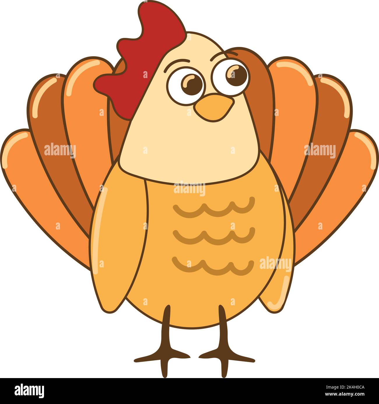 cute turkey bird Stock Vector Image & Art - Alamy