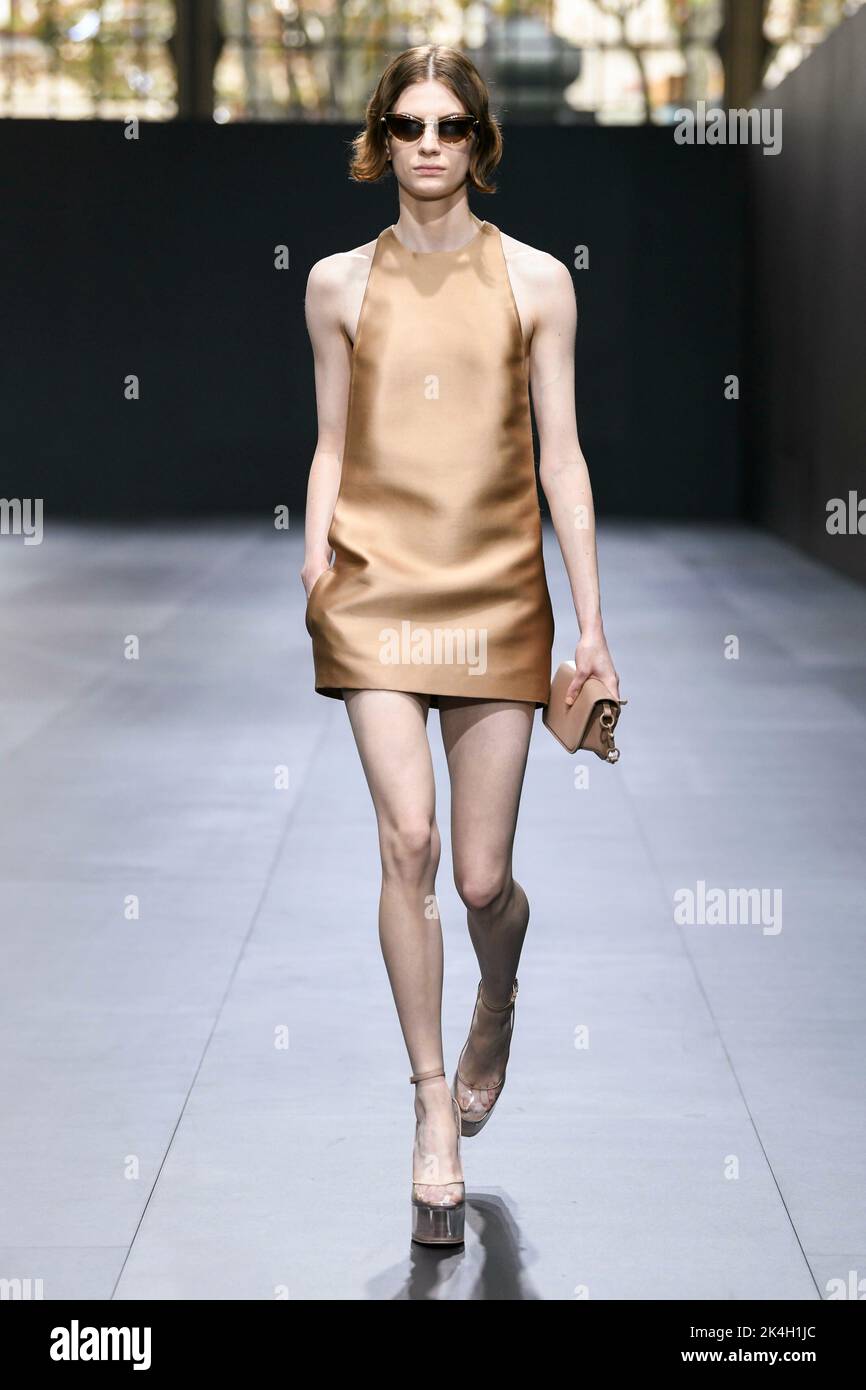 VALENTINO SS23 runway during Paris fashion Week on October 2022 - Paris ...