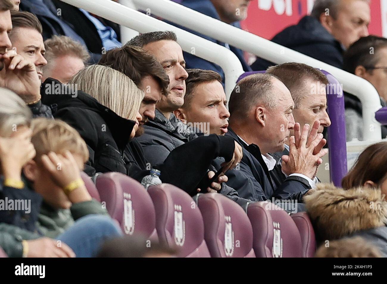 Anderlecht's CEO Peter Verbeke pictured during a soccer match between ...