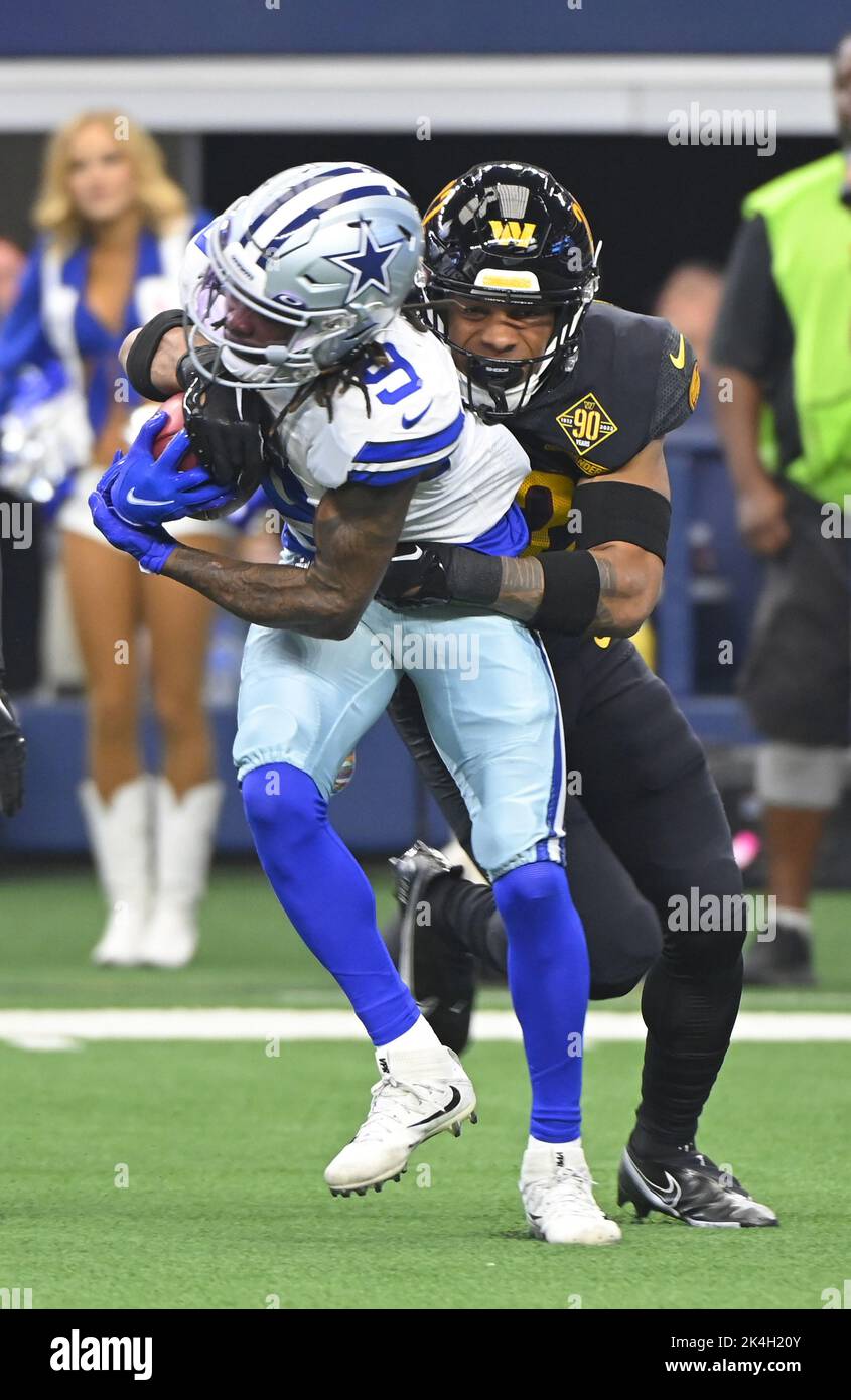 Arlington, United States. 02nd Oct, 2022. Dallas Cowboys LaVontae ...