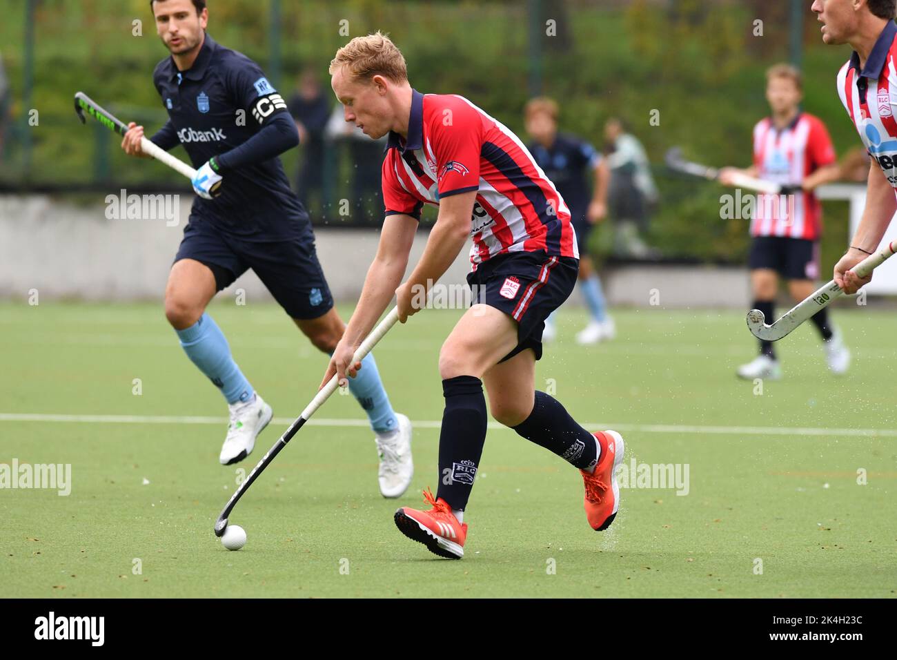 Leopold's Dimitri Cuvelier pictured in action during a hockey game ...