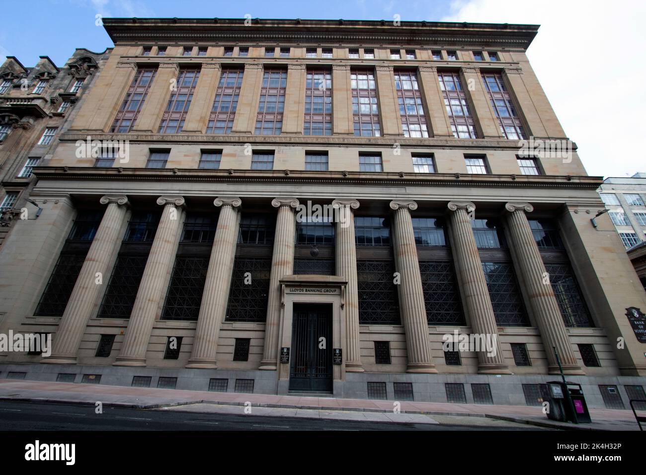 Bank of Scotland building Corner of St Vincent Street and Renfield ...