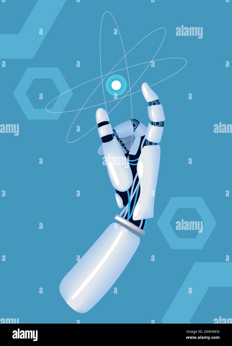 robotic hand artificial intelligence Stock Vector Image & Art - Alamy